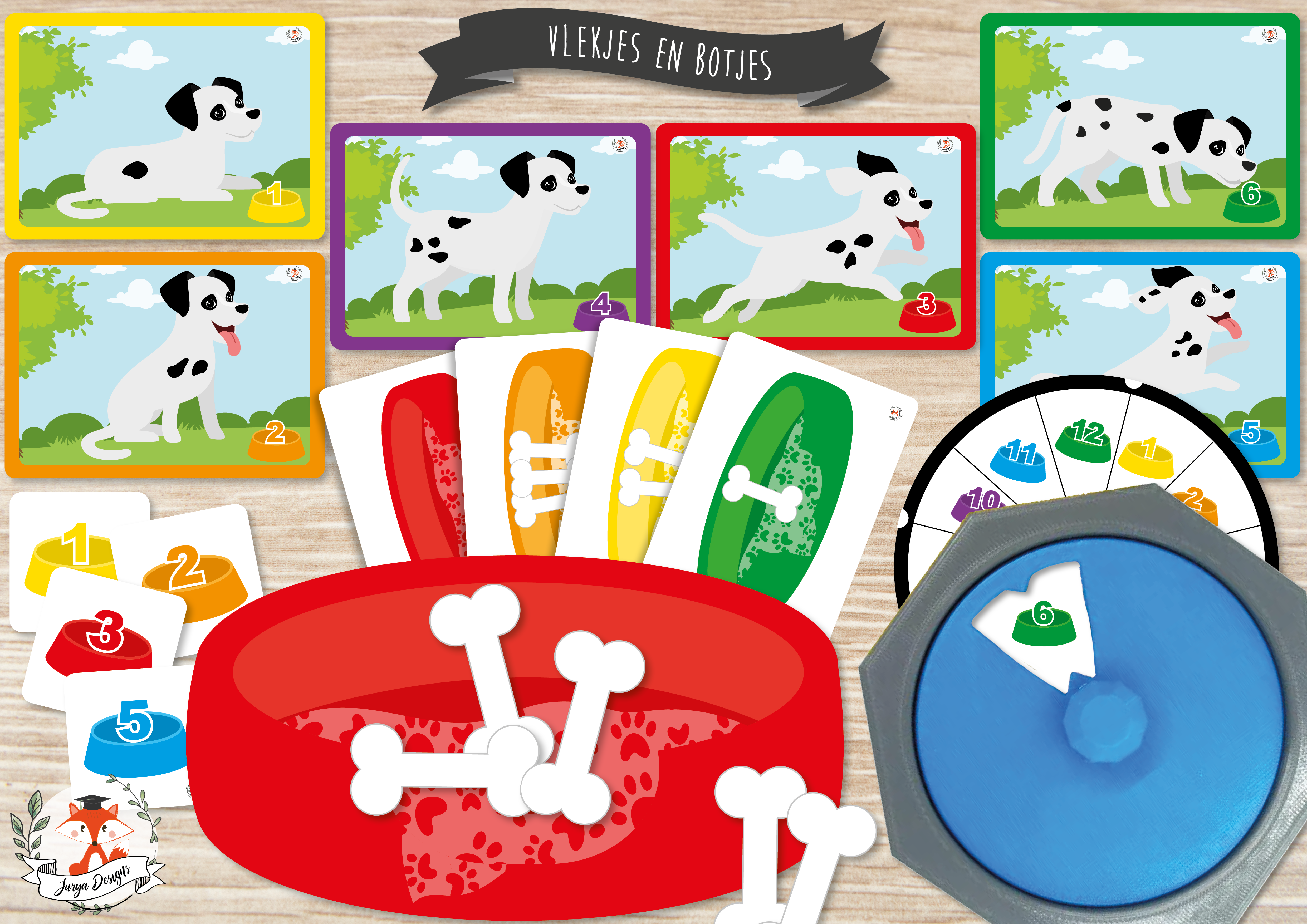 Vlekjes en Botjes – Surya Designs (CommV)