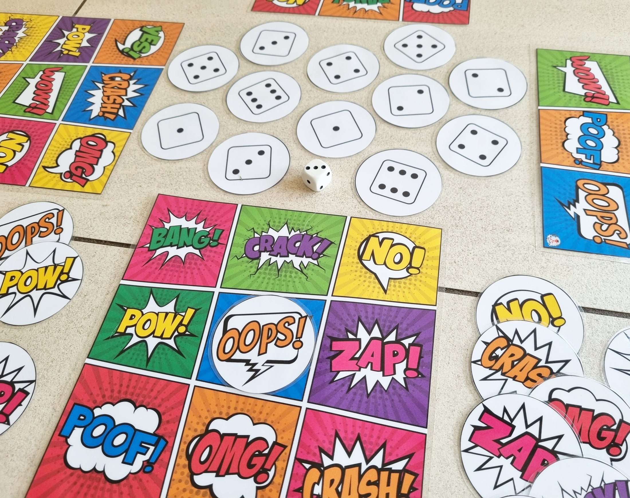 Strip Comic Bingo – Surya Designs (CommV)