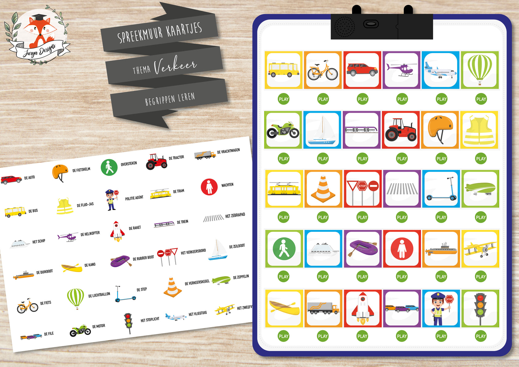 Spreekmuur: Verkeer – Surya Designs (CommV)