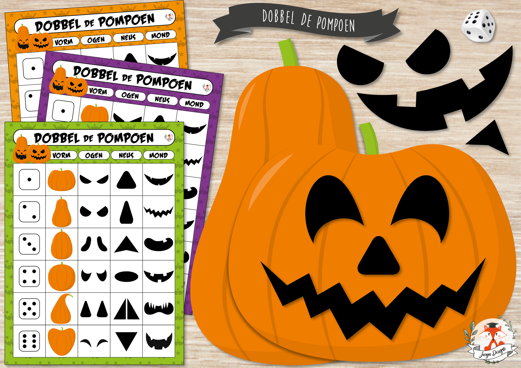 Dobbel De Pompoen – Surya Designs (CommV)