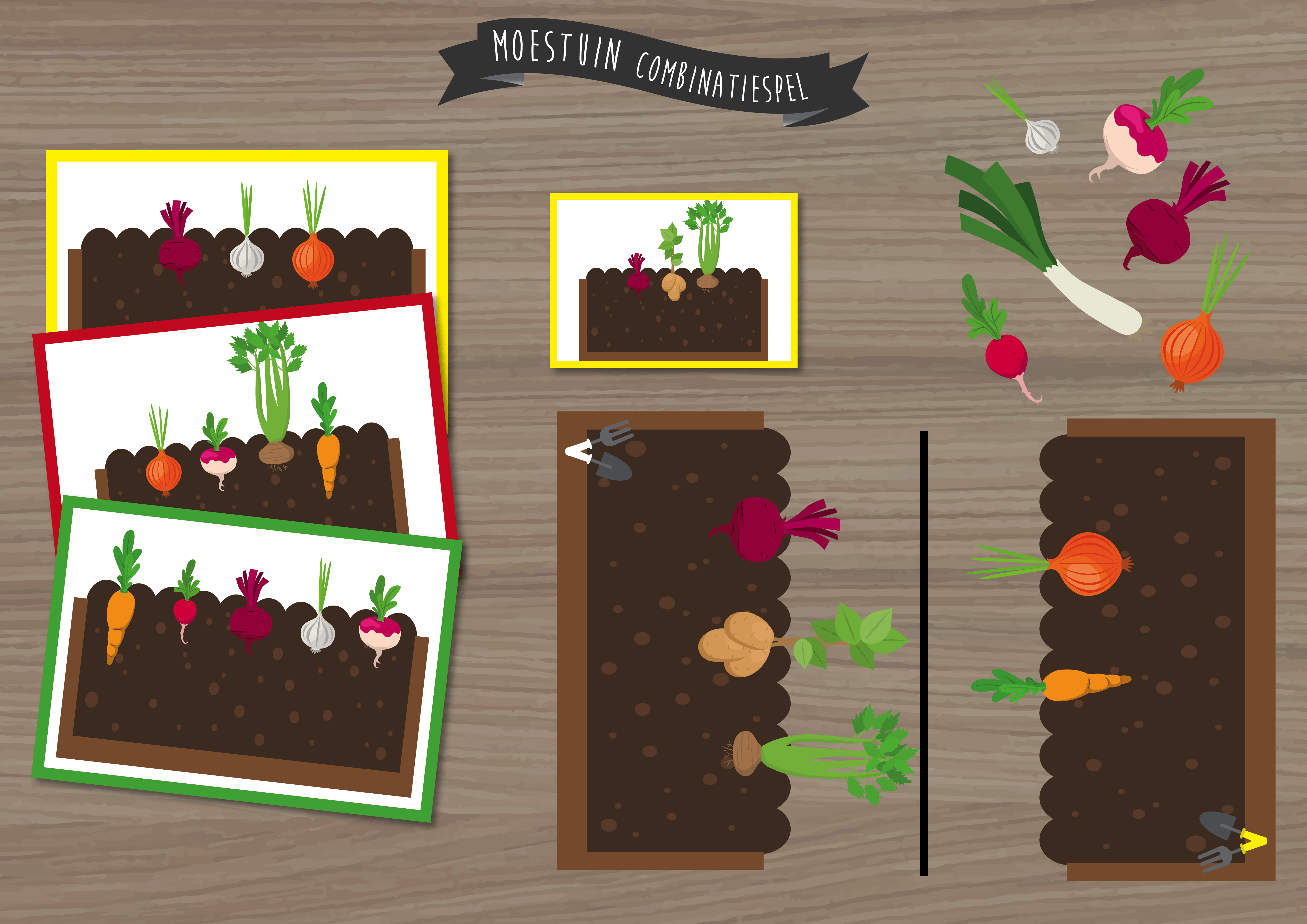 Vegetable Garden Combo Game Version 1&2 – Surya Designs (CommV)
