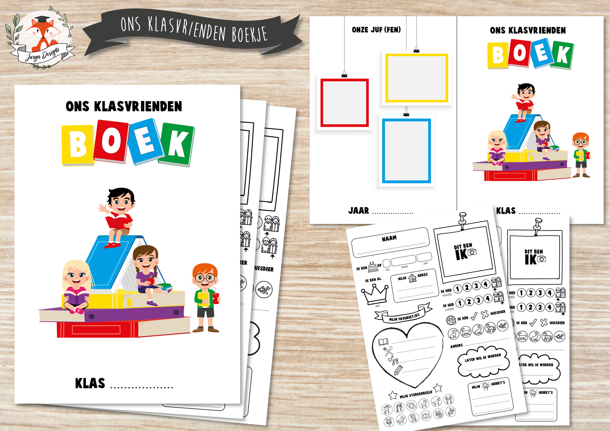 Our Class Friends Booklet – Surya Designs (CommV)